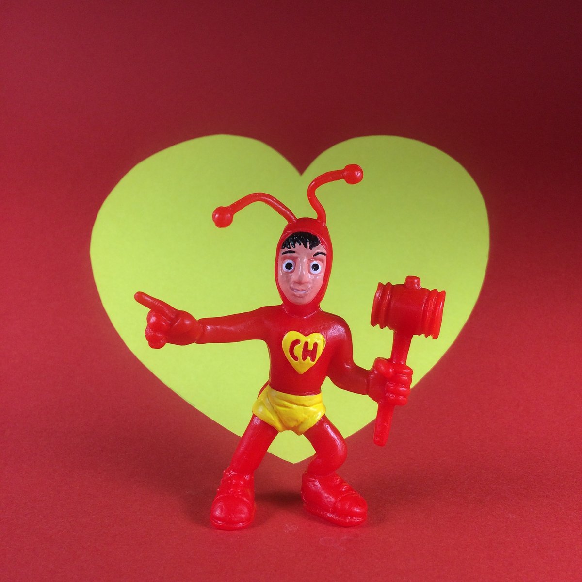 Lab Monkey Number 9 | El Chapulin Colorado Art Toy bootleg