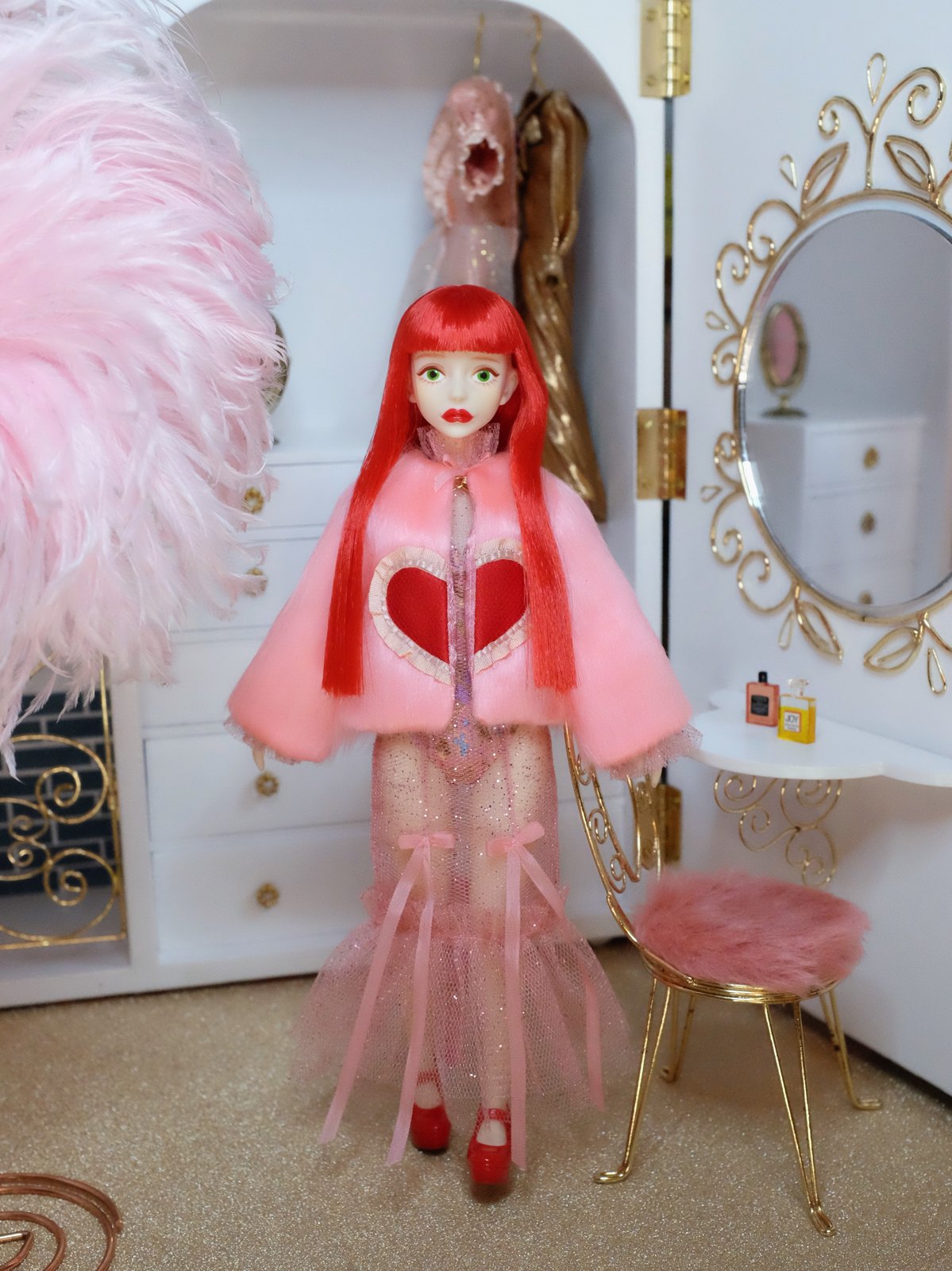 Lounging Linda | Lounging Linda ~ Venus in Furs Set