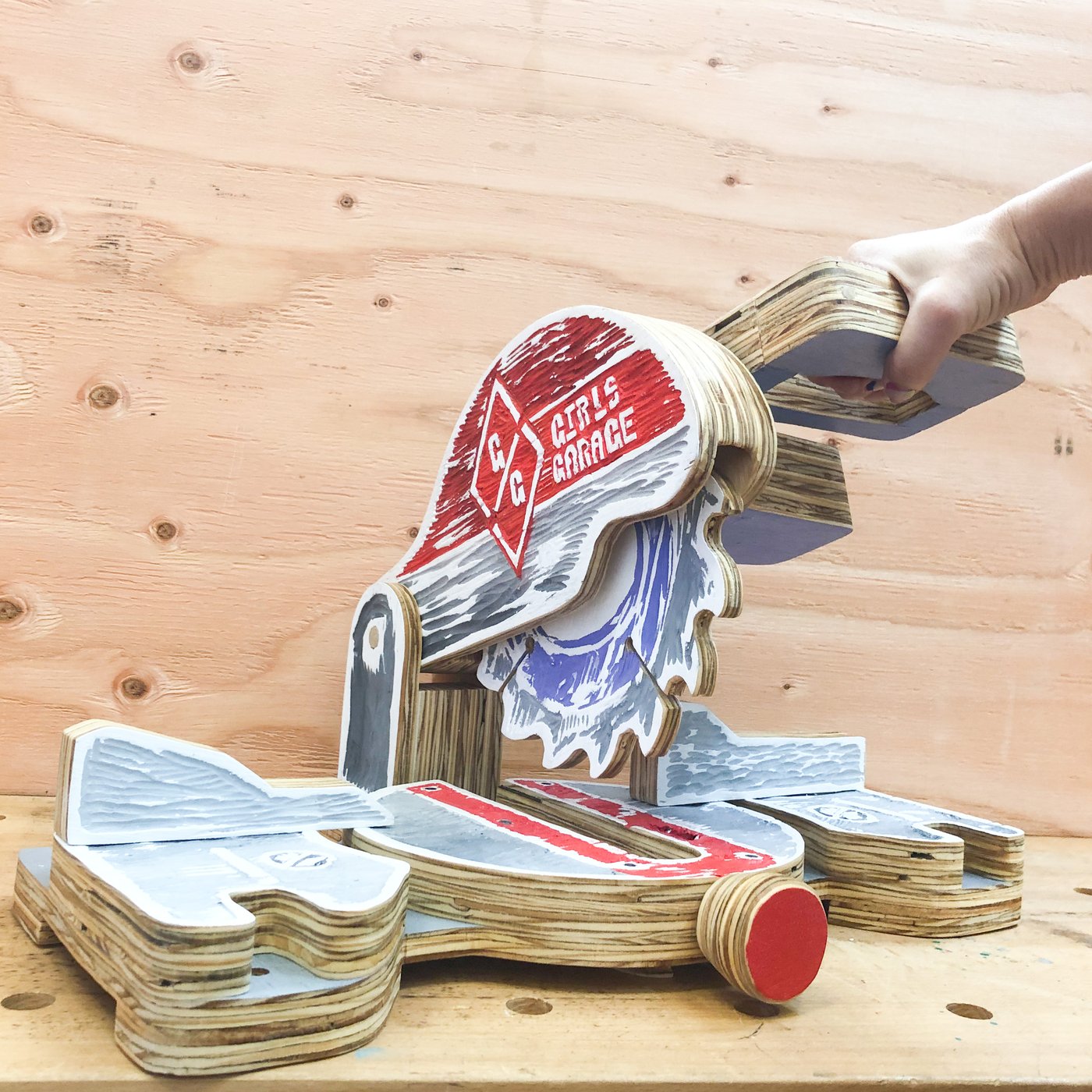 Real Wood Fake Tools - Miter Saw | Girls Garage