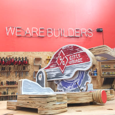 Real Wood Fake Tools - Miter Saw | Girls Garage