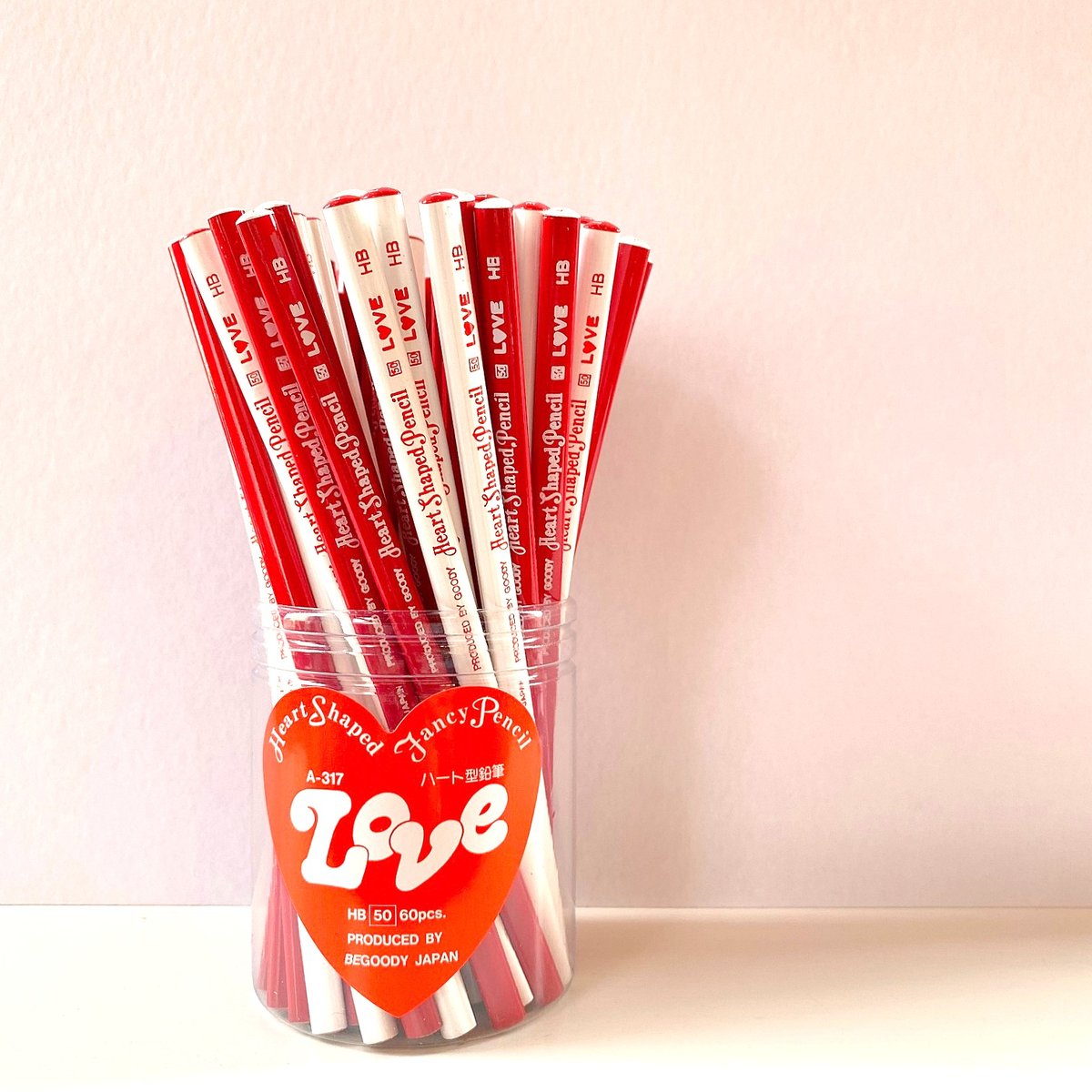 Heart shaped pencil | The Crafty Squirrel