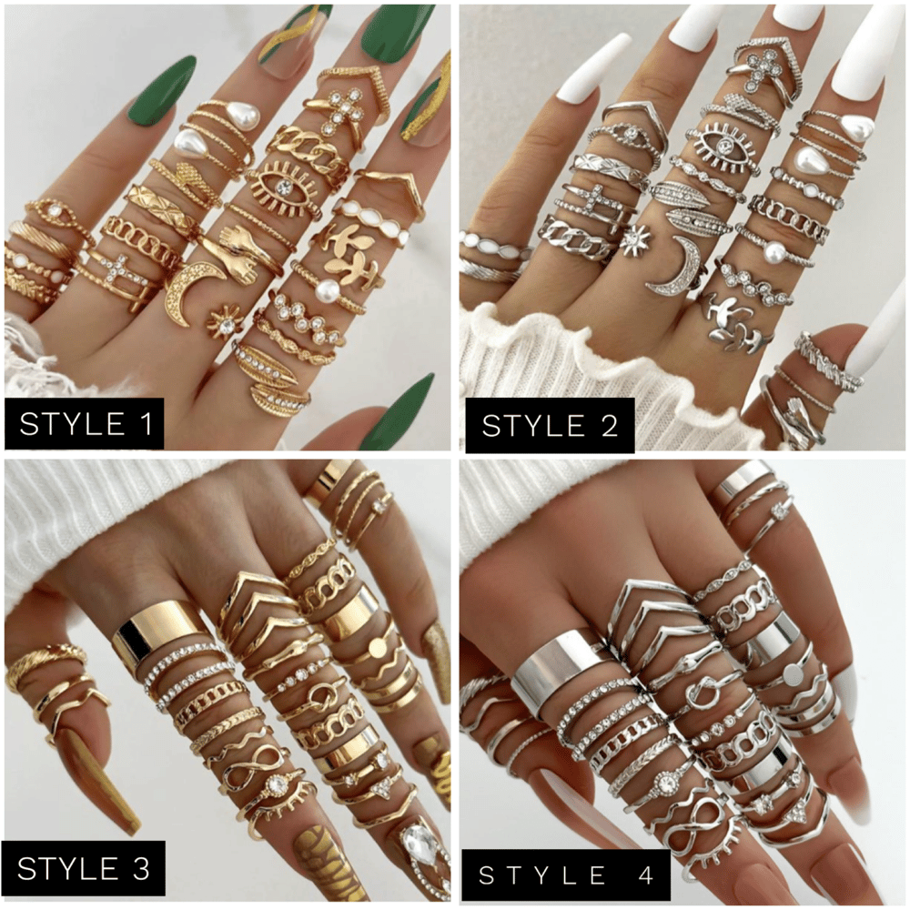 Boho Ring Sets | FlyLuxChic