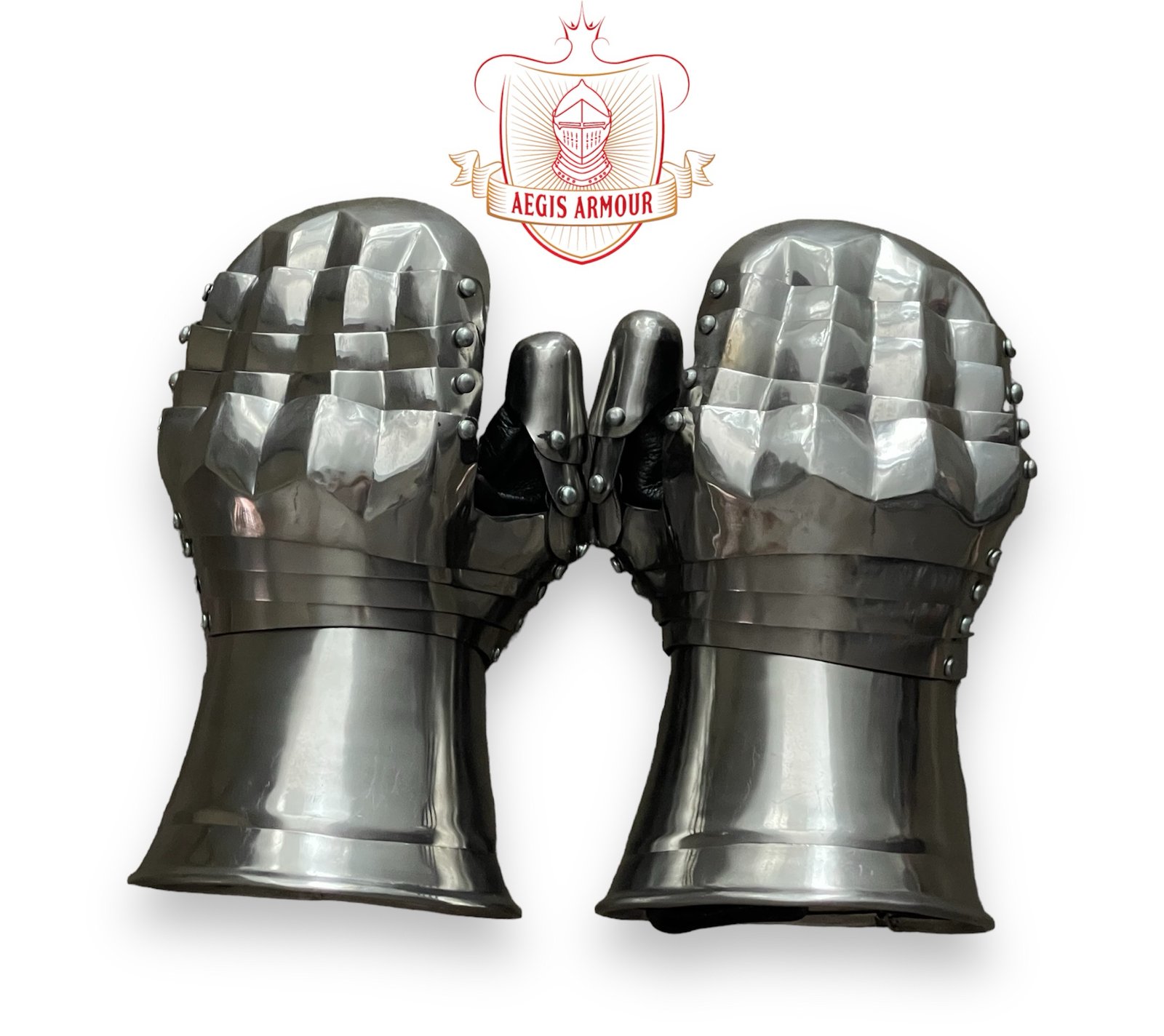 Mitten gauntlets - Stainless steel | Aegis Armour