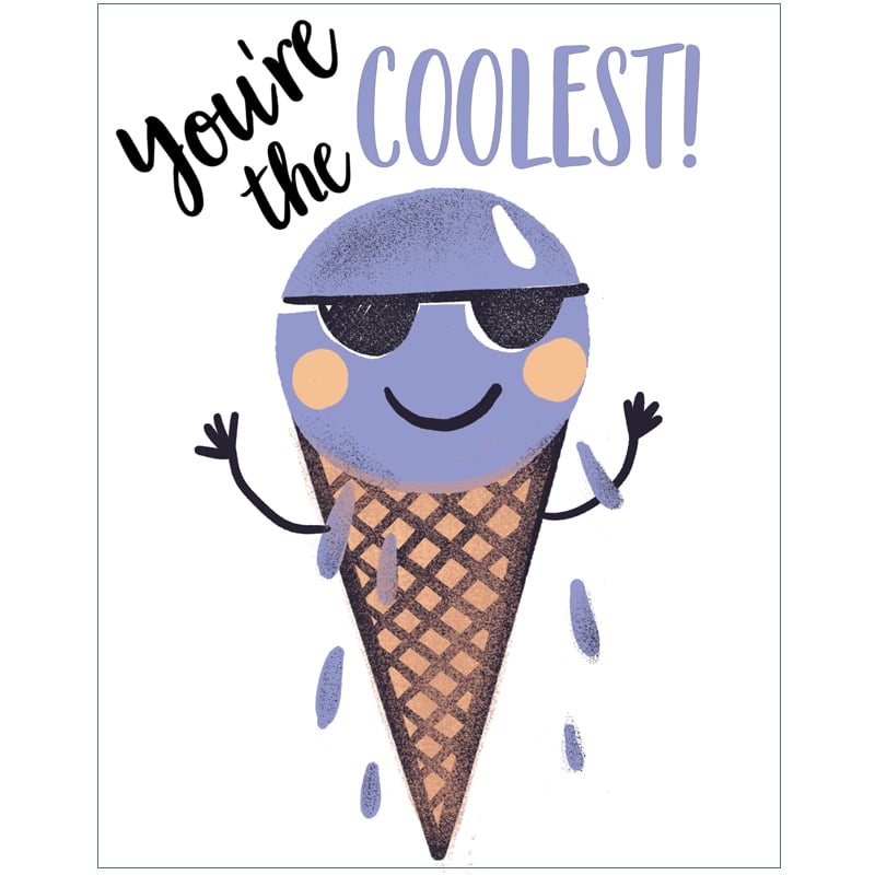 You're the coolest! card | Draw Me A Lion