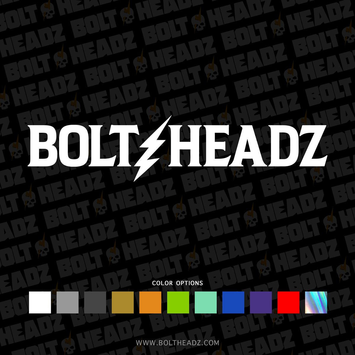 Bolt Headz Decal V2 | BOLTHEADZ