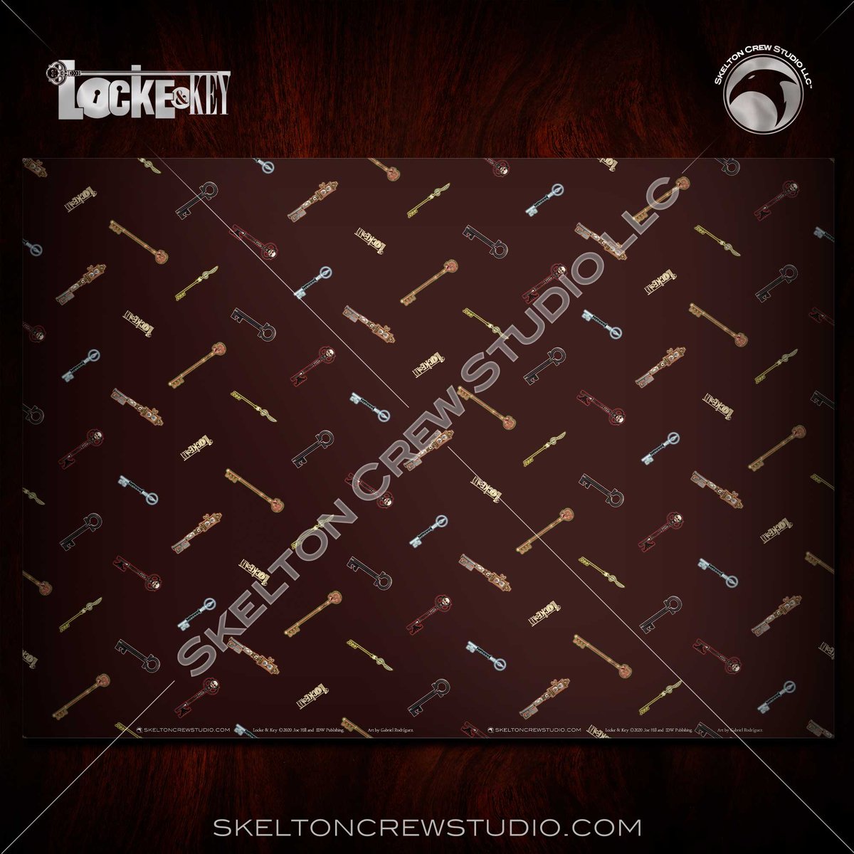 Locke & Key: Key Print Wrapping Paper! LESS THAN 10 LEFT! | Skelton ...
