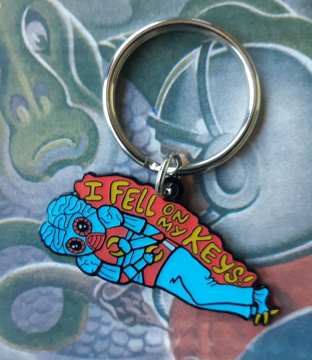 I FELL ON MY KEYS This Island Earth/MST3K Metaluna Mutant Keychain ...