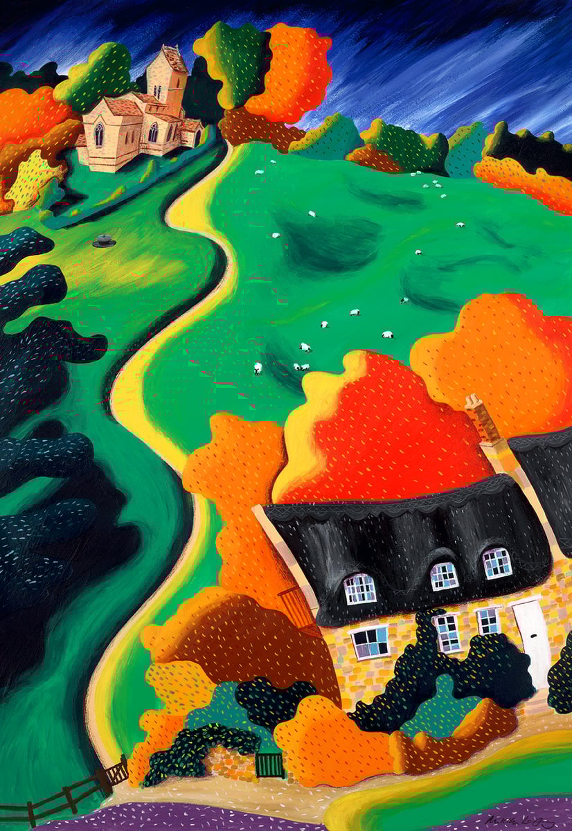 Wadenhoe Print | Mikki Longley Creative