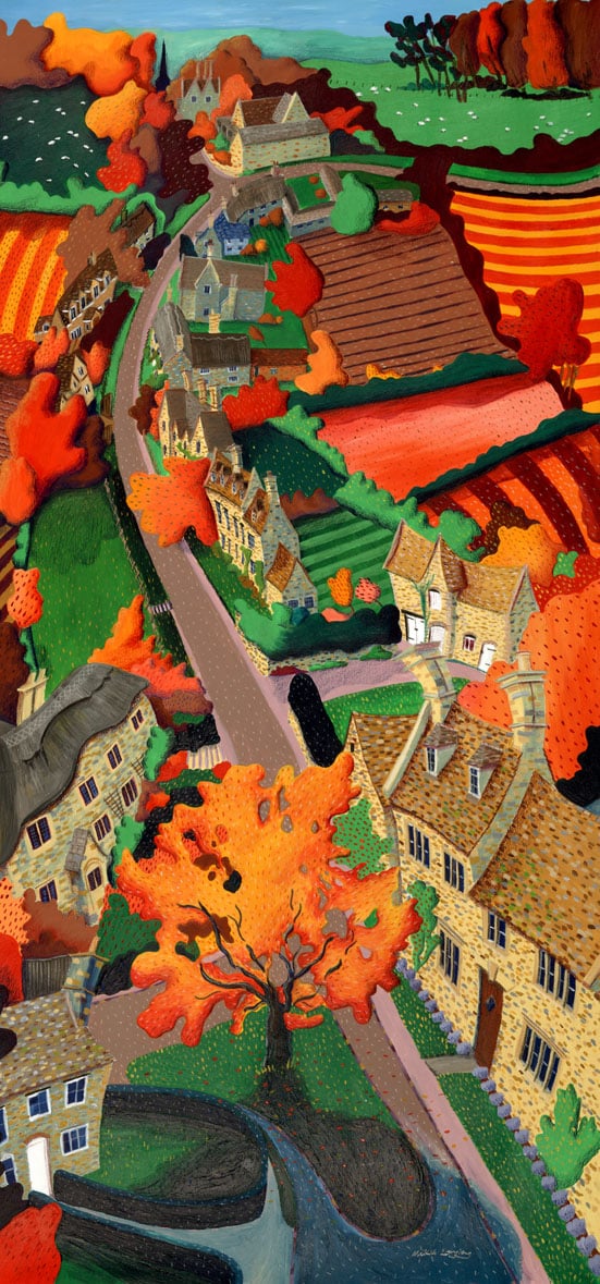 Lower Benefield Print | Mikki Longley Creative