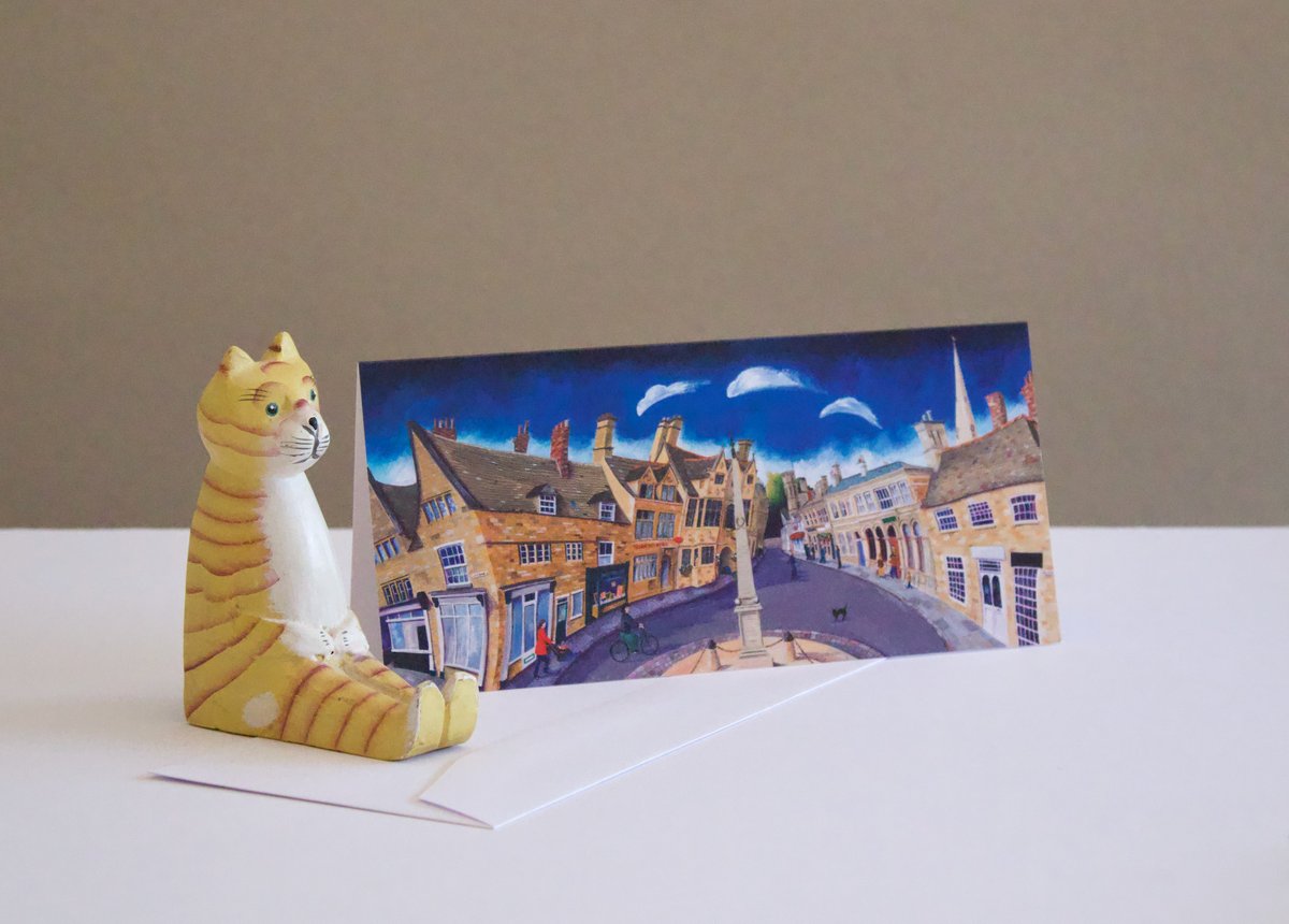 Oundle Post Office Greetings Card | Mikki Longley Creative