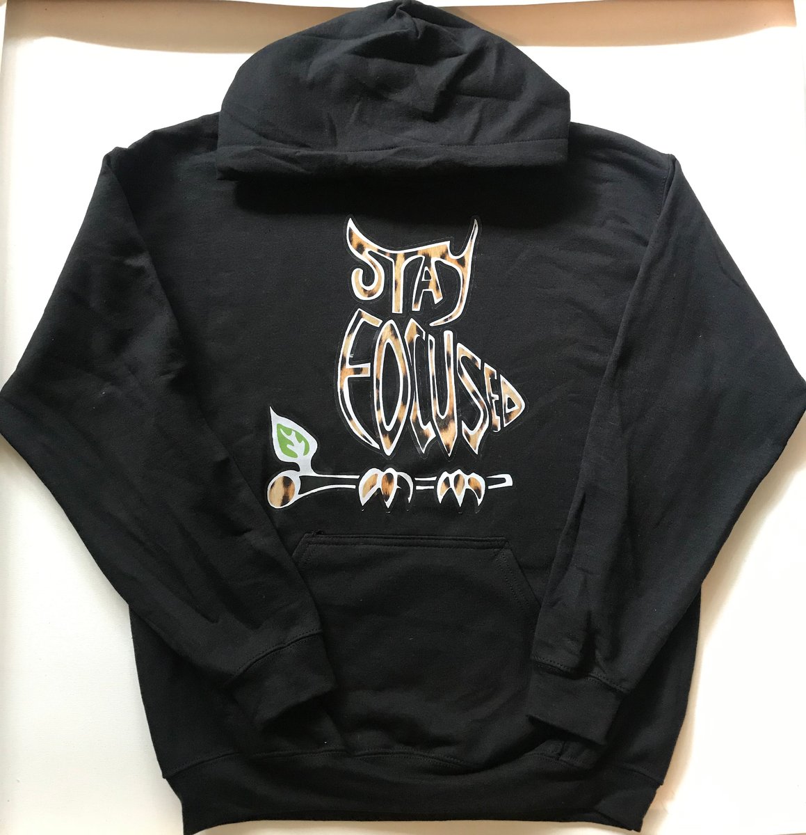 Stay Focused Hoody Black/Cheetah | Stay Focused Merch