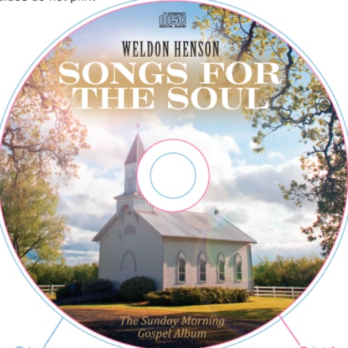 Songs For The Soul - CD | Weldon Henson Store