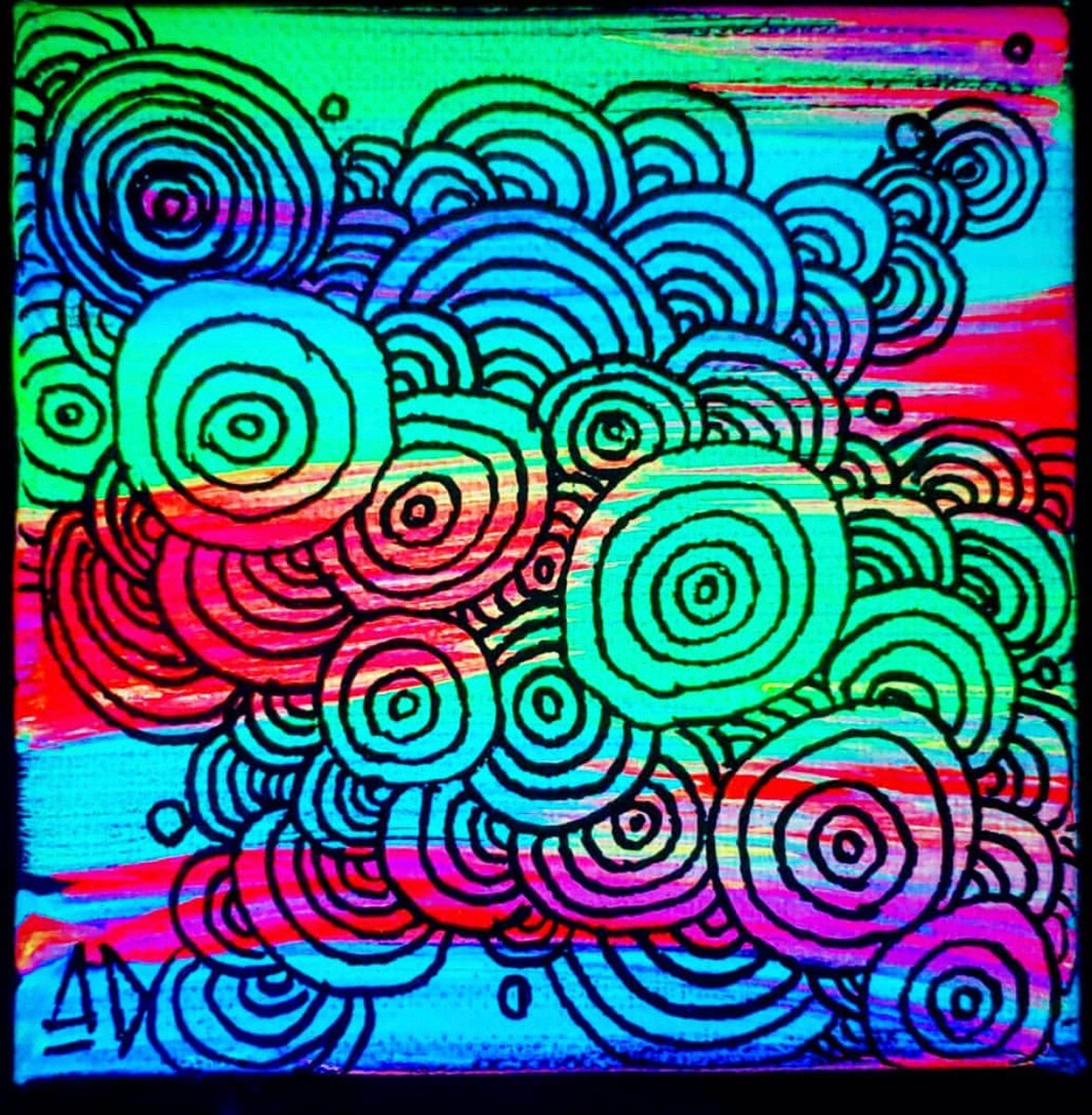 Blacklight Reactive Canvas Paintings | ULTRAVIOLET•SONDER Blacklight Reactive Canvas Paintings | ULTRAVIOLET•SONDER