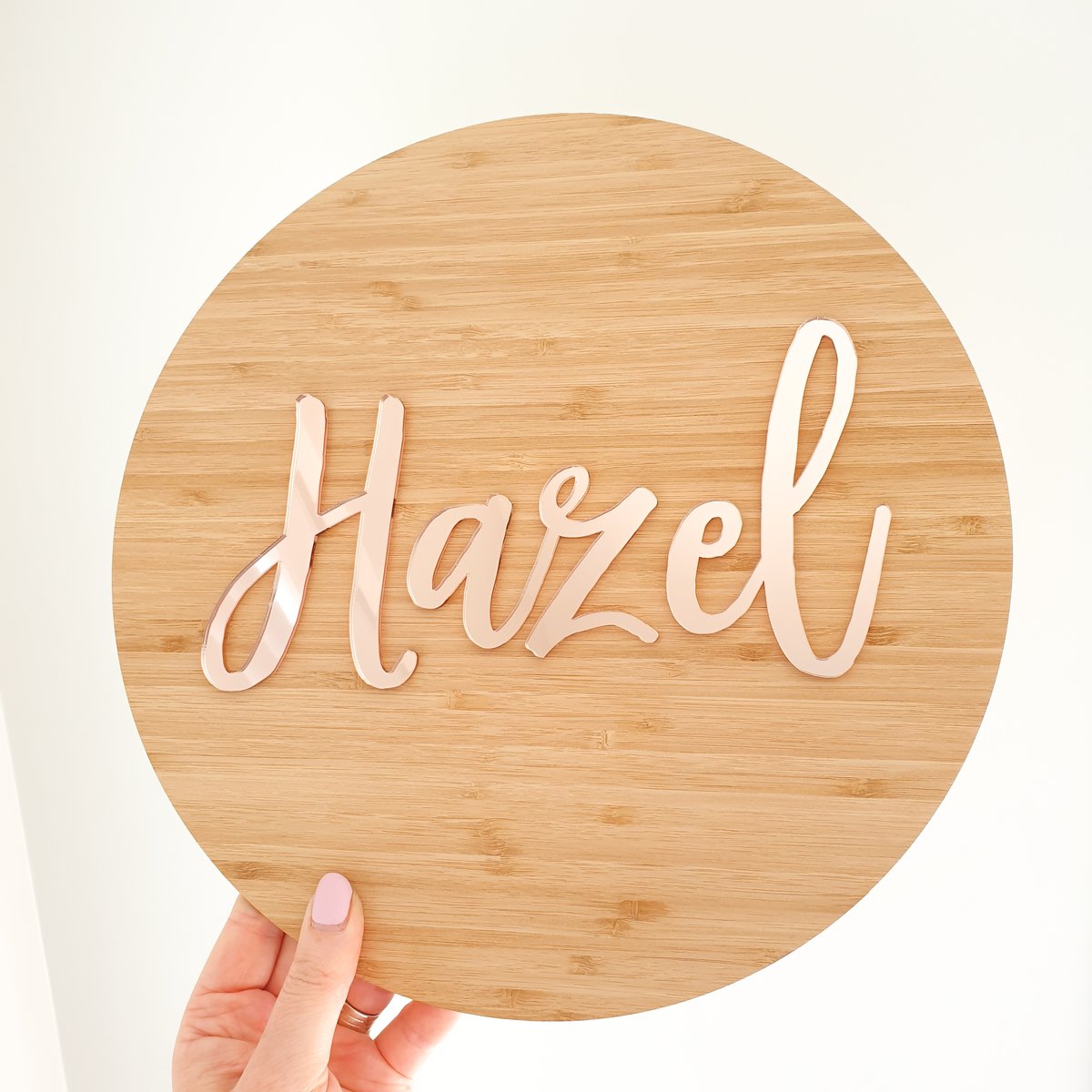 Round Name Sign | Ashwood Lane