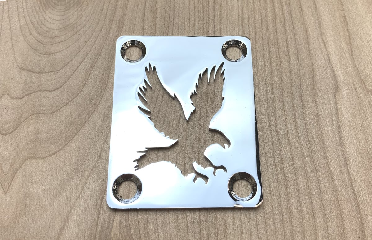 Eagle - Chrome | Icon Plates