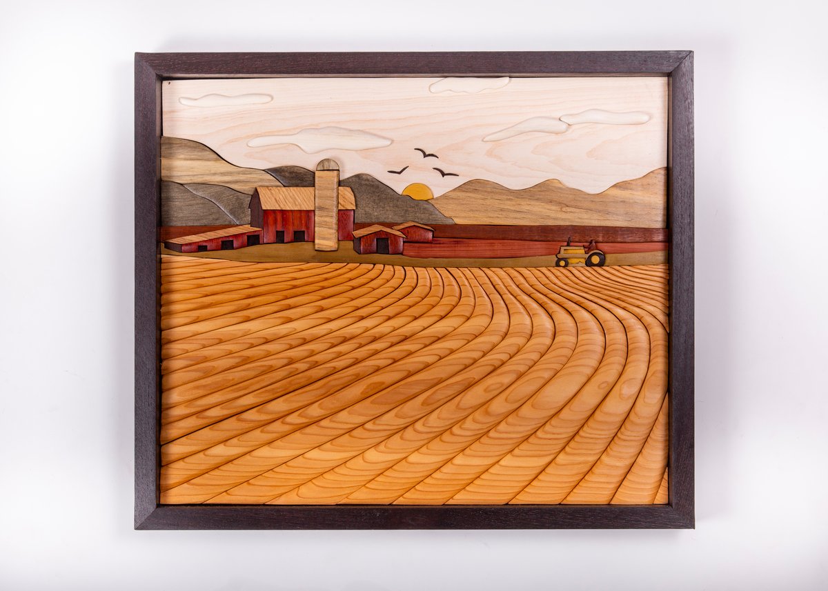 Farmland | Piece by Piece Intarsia