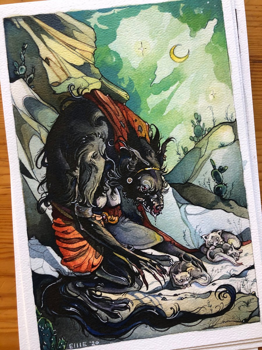 Den Mother / Ellie Livingston Illustration