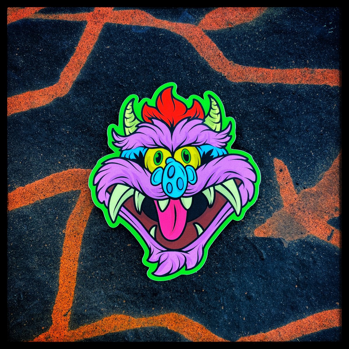 My Pet Cromster sticker | CROM WORX