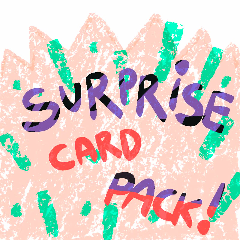 Surprise Card Pack | Draw Me A Lion