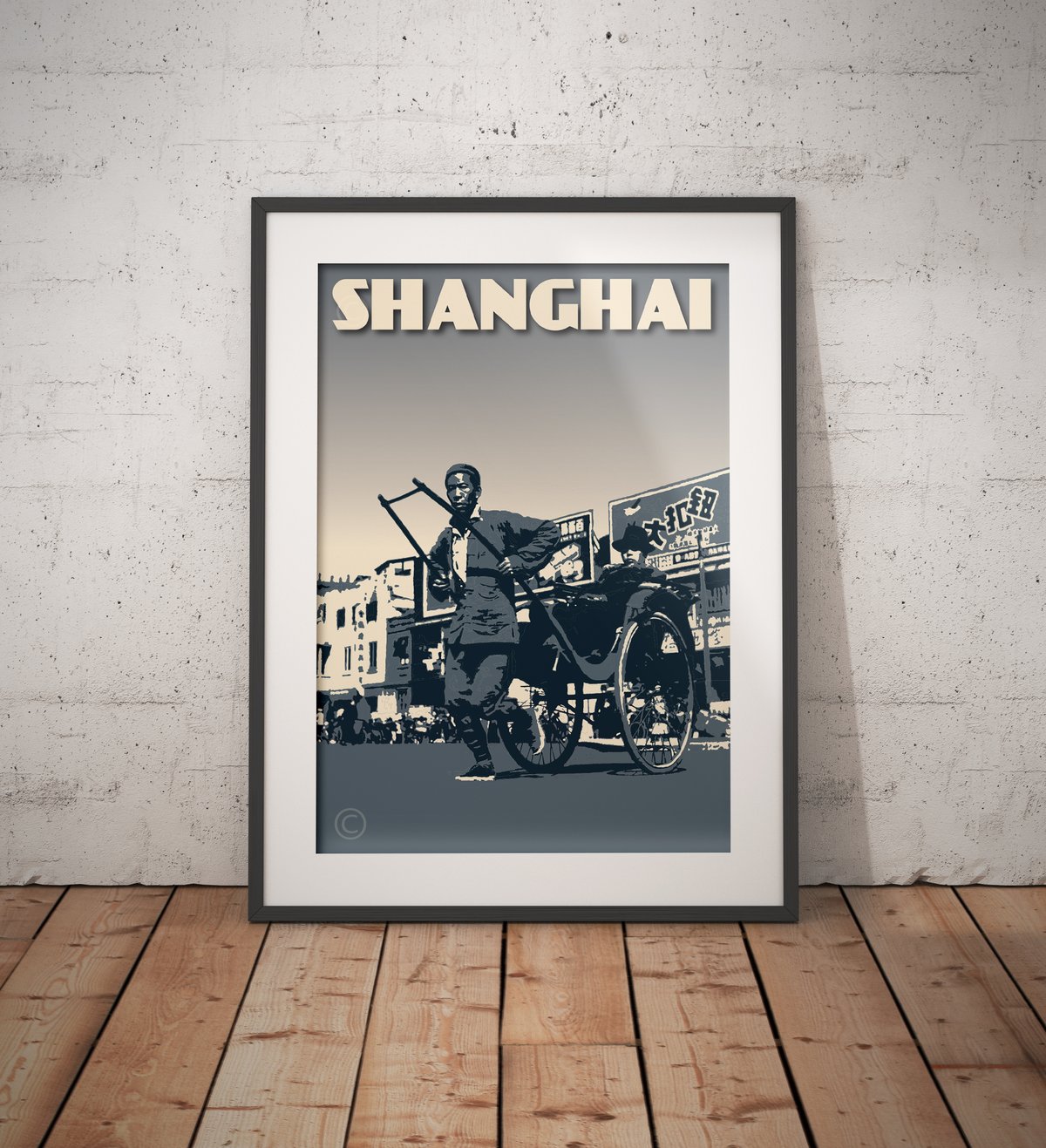 Shanghai | vintage poster Shanghai | vintage poster
