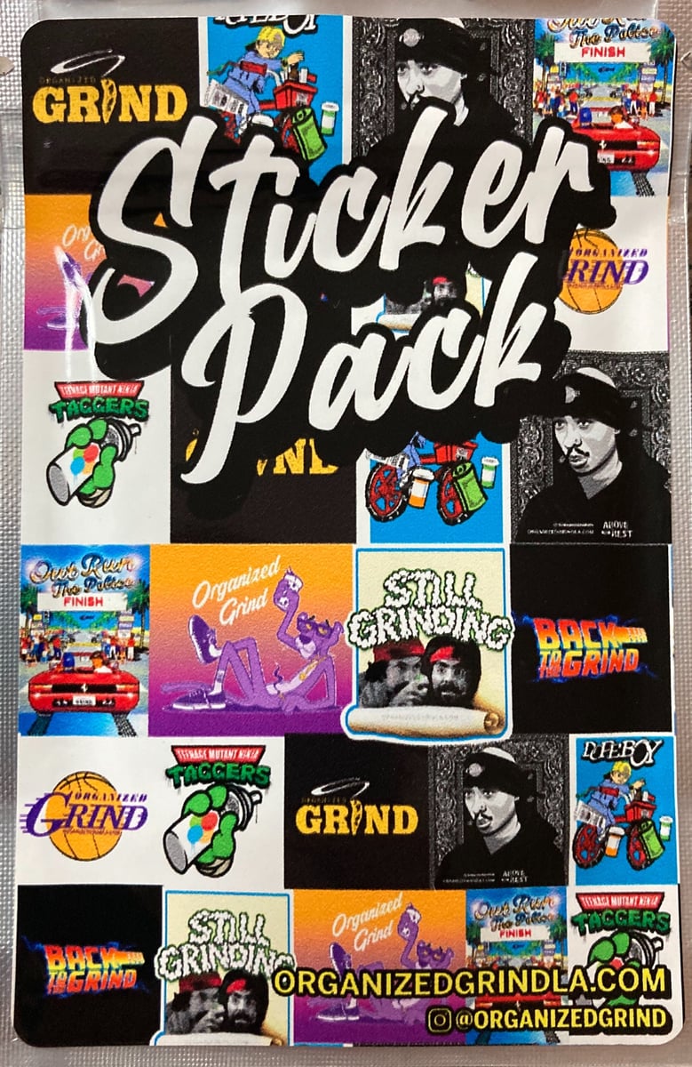 OG Sticker Pack | Organized Grind