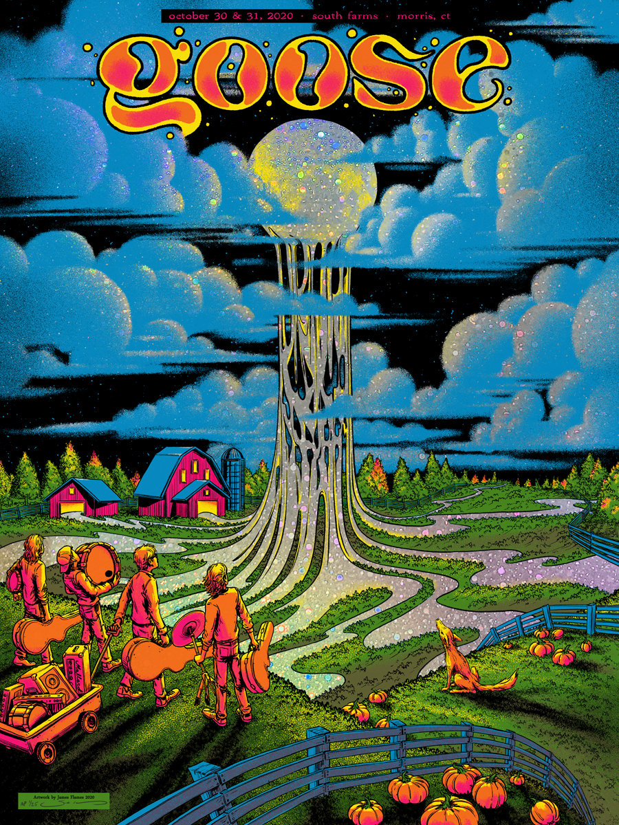 Goose - Halloween 2020 - Cosmic HoloFoil | JAMES FLAMES - Prints ...