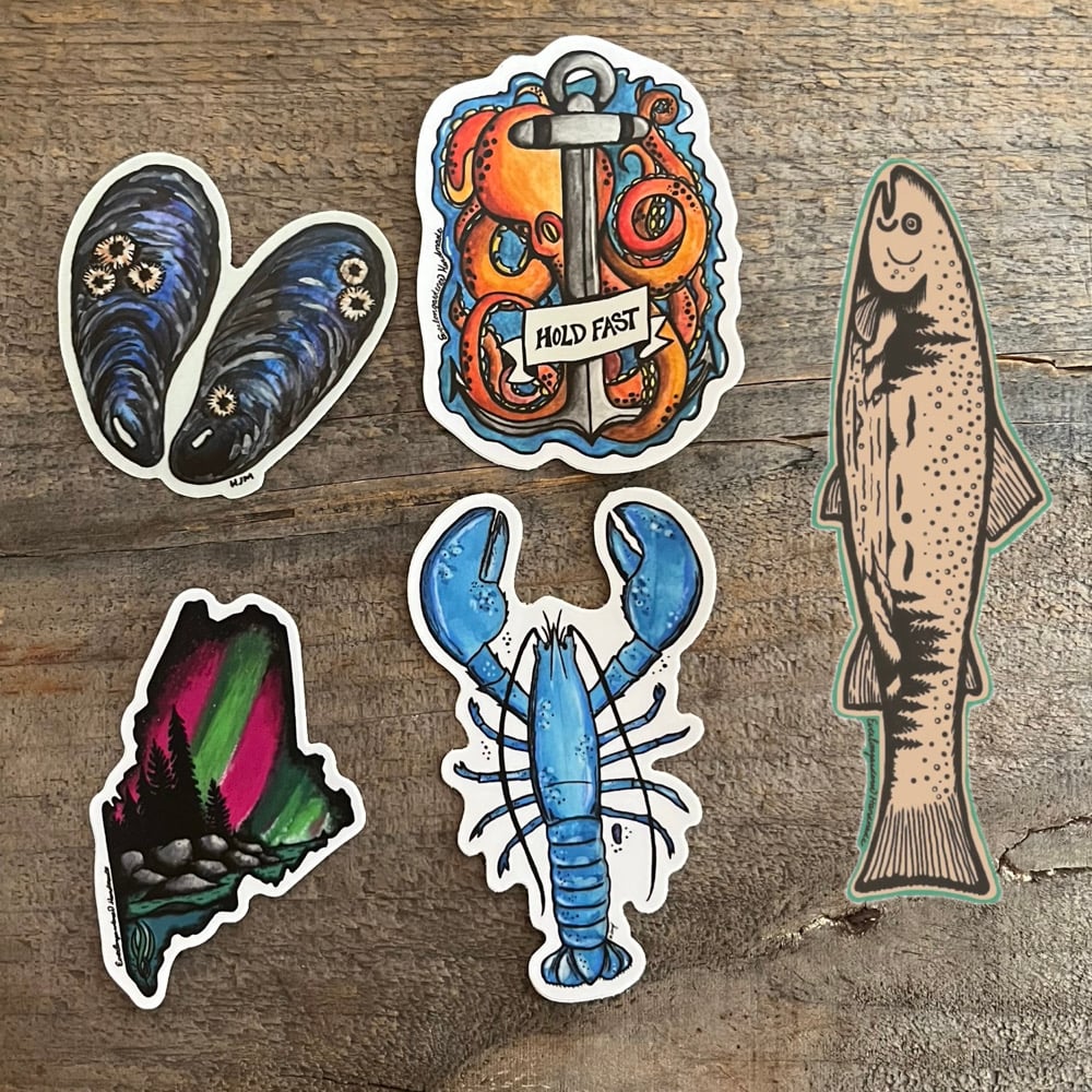 Vinyl Stickers | Everlongardener Handmade