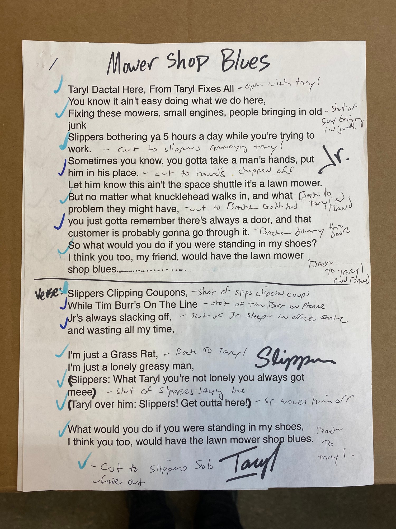 $50.00 Taryl Fixes All Actual Scripts (Signed by Taryl, Jr. & Slippers ... $50.00 Taryl Fixes All Actual Scripts (Signed by Taryl, Jr. & Slippers ...
