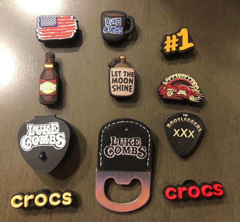 Luke Combs Bootleggers Crocs Jibbitz | Clog Charms