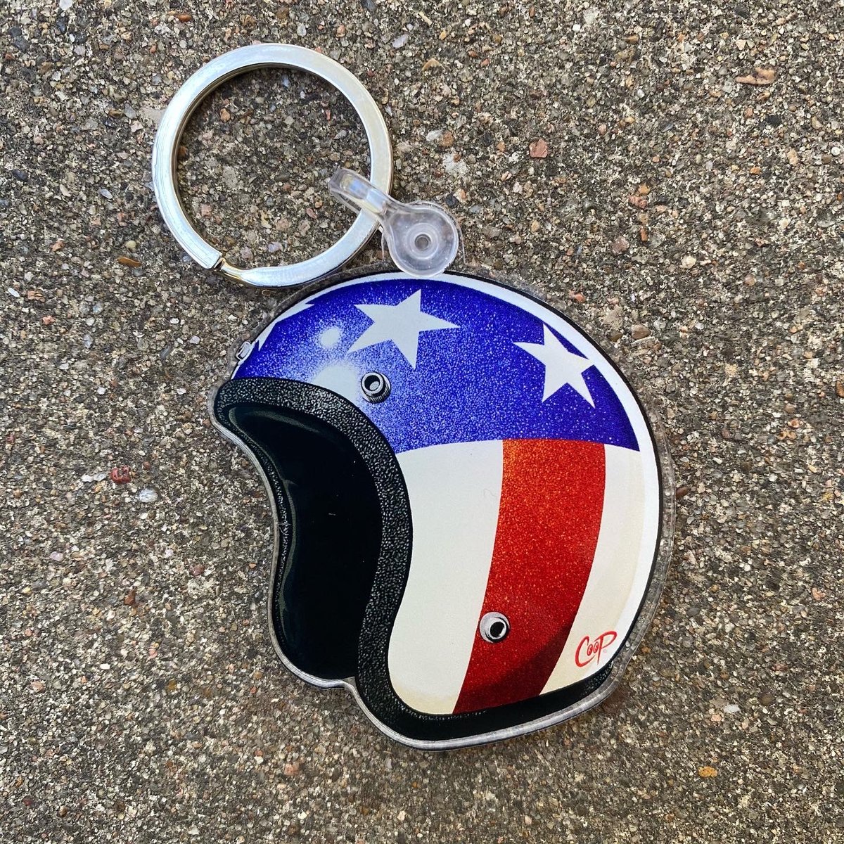 HELMET Keychain | The Art Of Coop