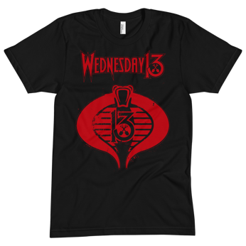WEDNESDAY 13 | 7HIRTEEN CLOTHING/EXIT13 MERCH