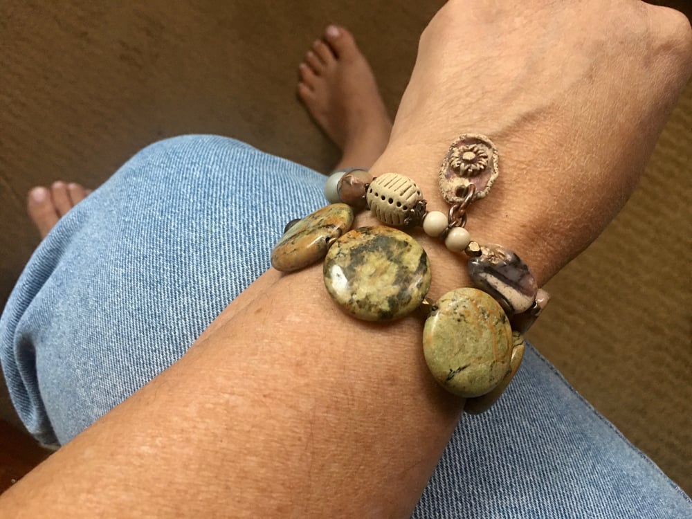 Earthy Bracelets series n.2 | Tribalis * Wearable Art