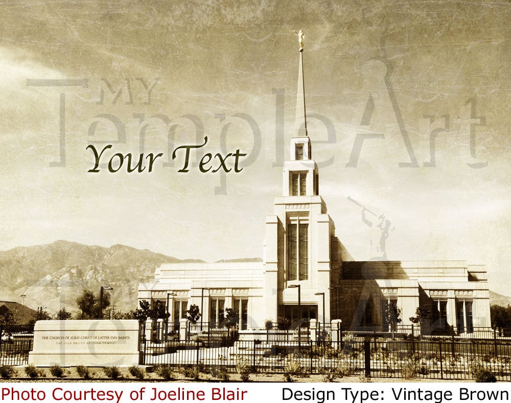 My Temple Art — Gila Valley Arizona LDS Mormon Temple Art 001 ...