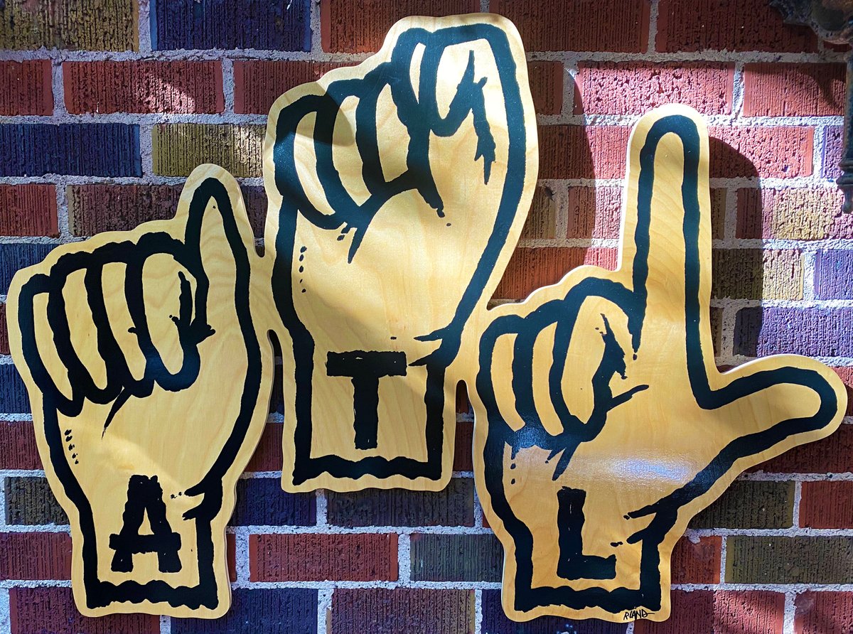 ATL ASL Wall Art | R. Land