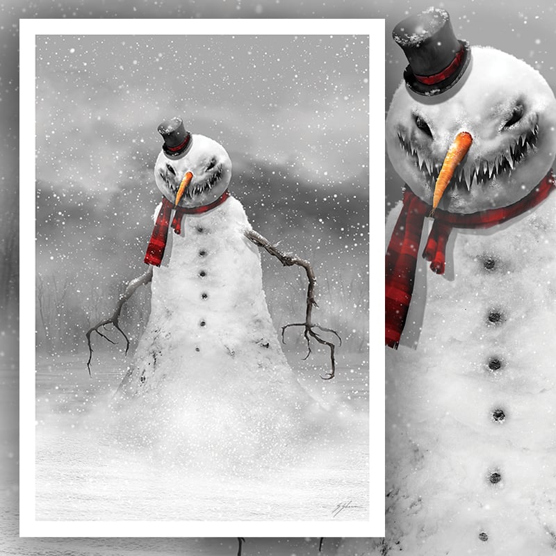 SNOGRE 12" x 17" Signed Print | Mister Sam Shearon