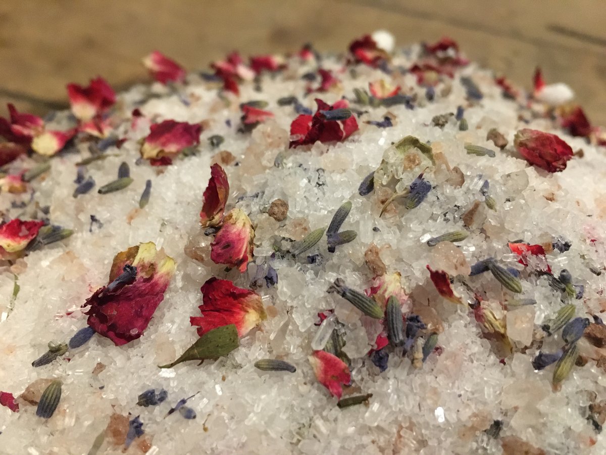 Herbal Soaking Salts | Enchanted Goodies for Life