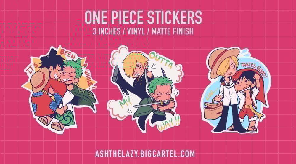 OP Stickers | Ash the Lazy