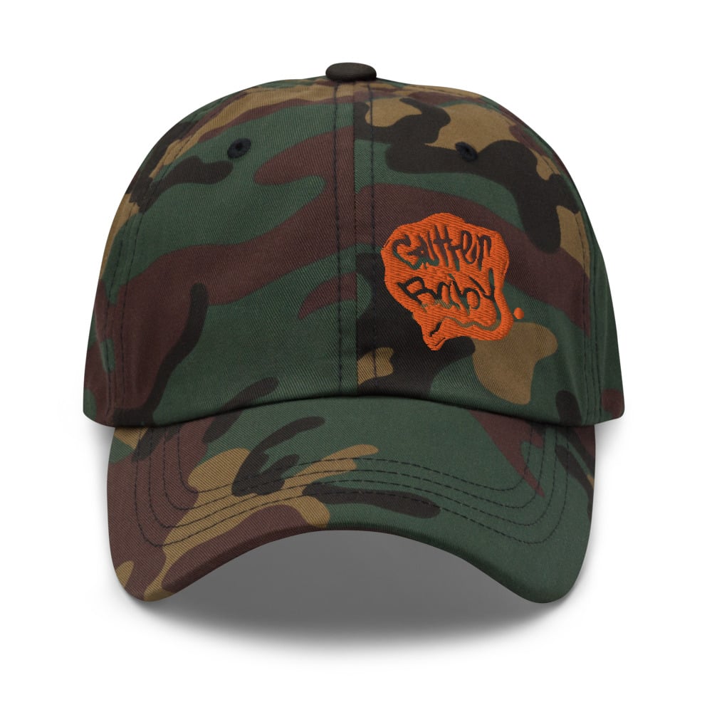 Gutter Baby Stain Dad Hat | Forest Camo | Gutter Baby Apparel