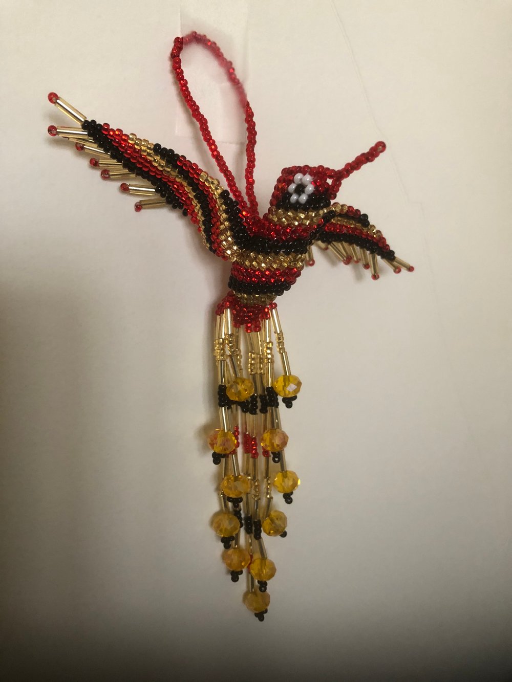 Hand Beaded Hummingbird - Guatemala | Global Gifts