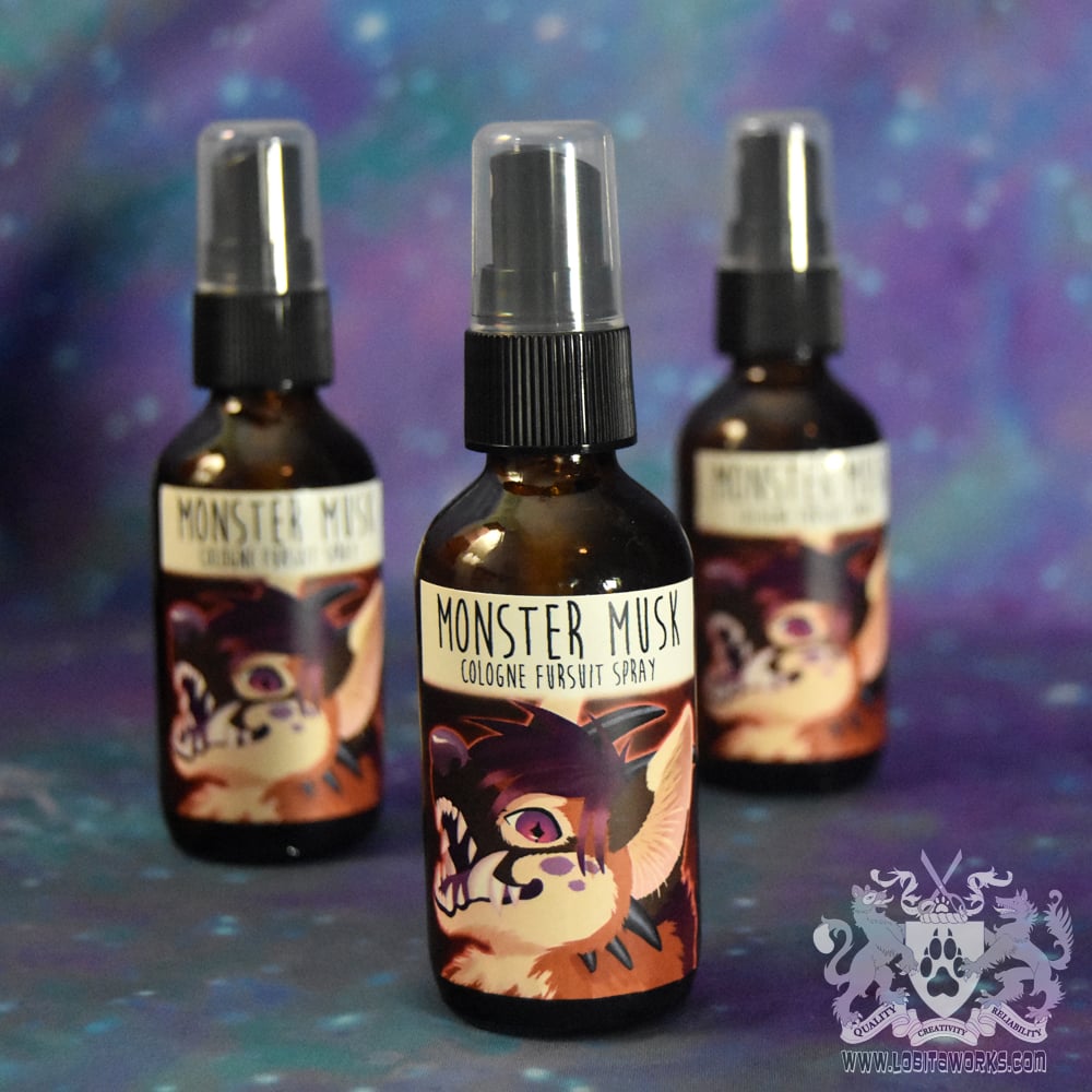 Monster Musk - 2 oz Fursuit Spray, cologne scent | LobitoWorks