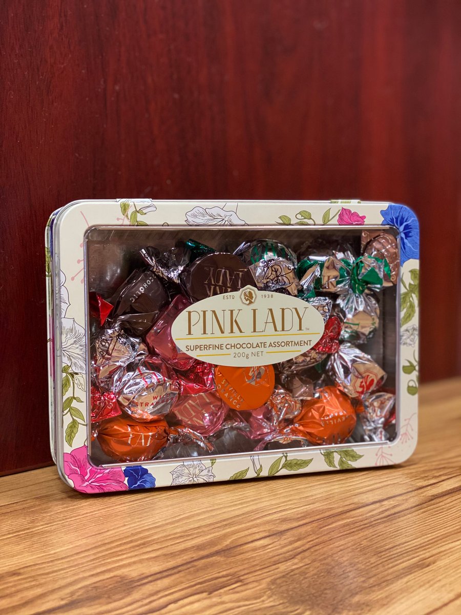 Pink Lady Chocolate Gifting Tin - 200g | Darrell Lea Maitland