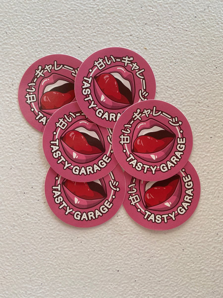 3 inch Tasty Stickers | Tasty Garage