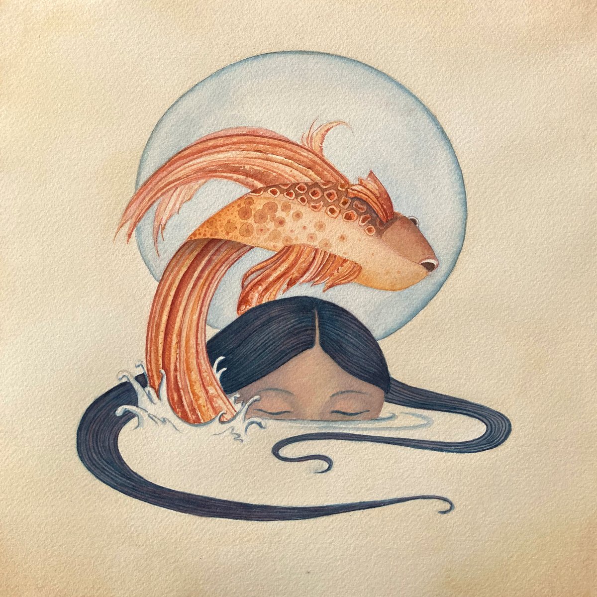 Dive Deep - Watercolor | JamieDiy