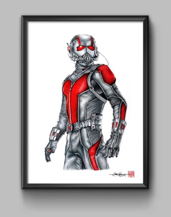 Ant-Man Marvel | Art of Supershinobi