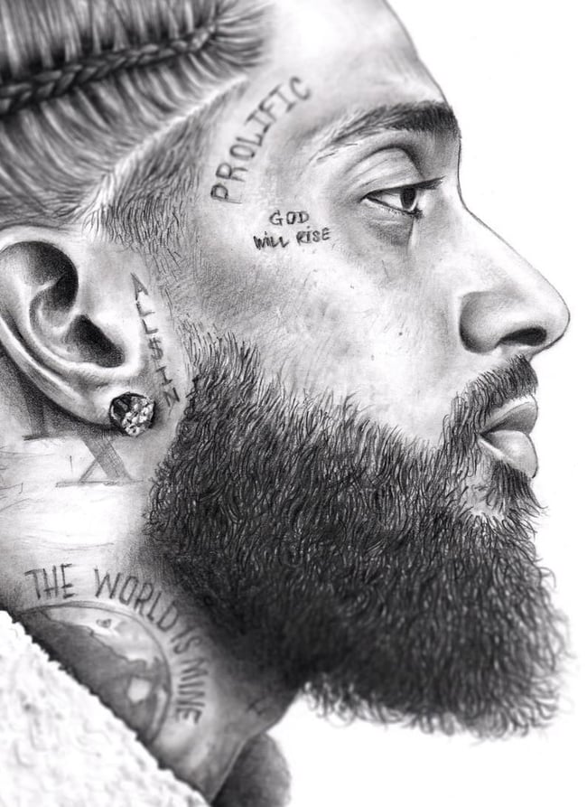 Nipsey Hussle (Ermias Joseph Asghedom) | Art of Supershinobi Nipsey Hussle (Ermias Joseph Asghedom) | Art of Supershinobi