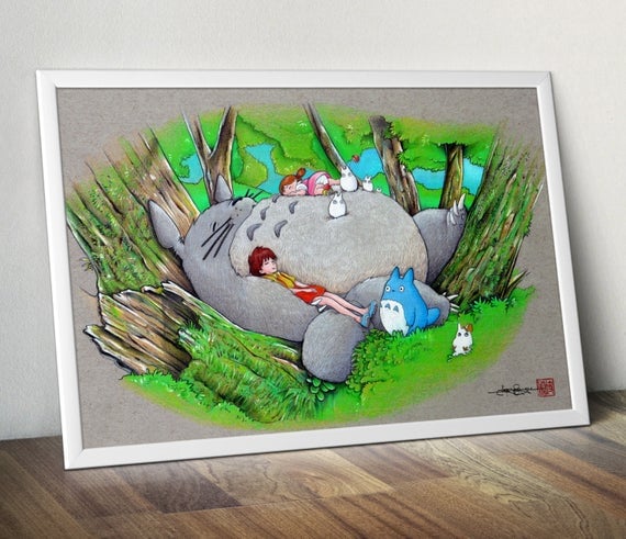 My Neighbour Totoro - Forest Scene | Art of Supershinobi