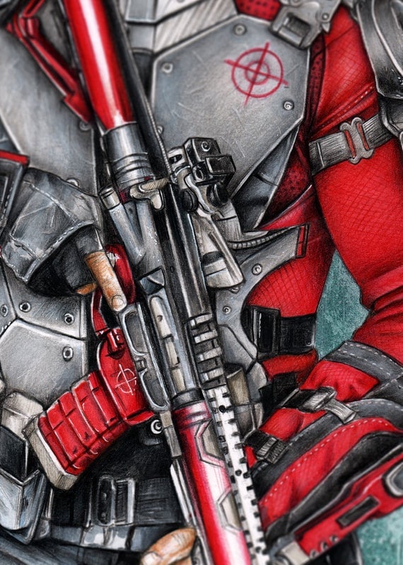 Deadshot Malvorlagen