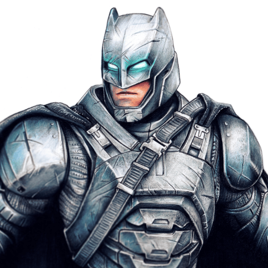 Batman ( Power Armour Suit) | Art of Supershinobi