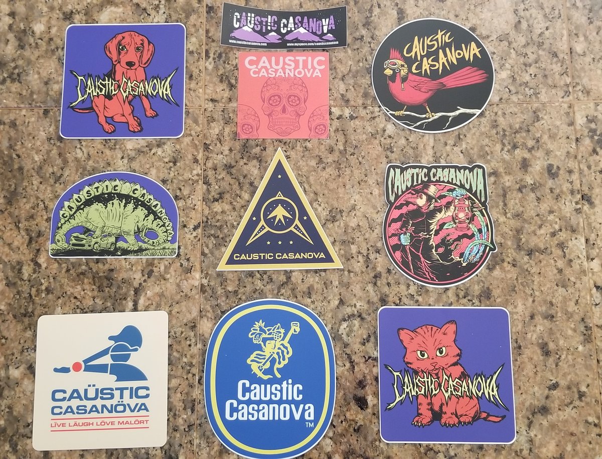 CC Sticker Pack | Caustic Casanova
