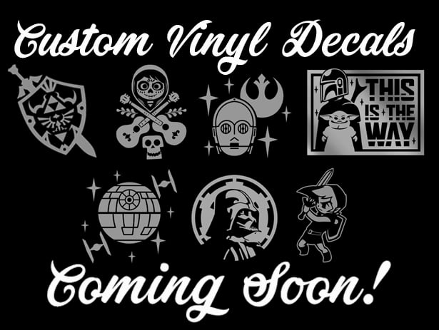 CUSTOM MADE VINYL DECALS | Art By Pawly